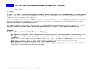 Cisp payment application_best_practices | PPT
