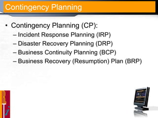 IT Business Continuity Planning 2004 | PPT