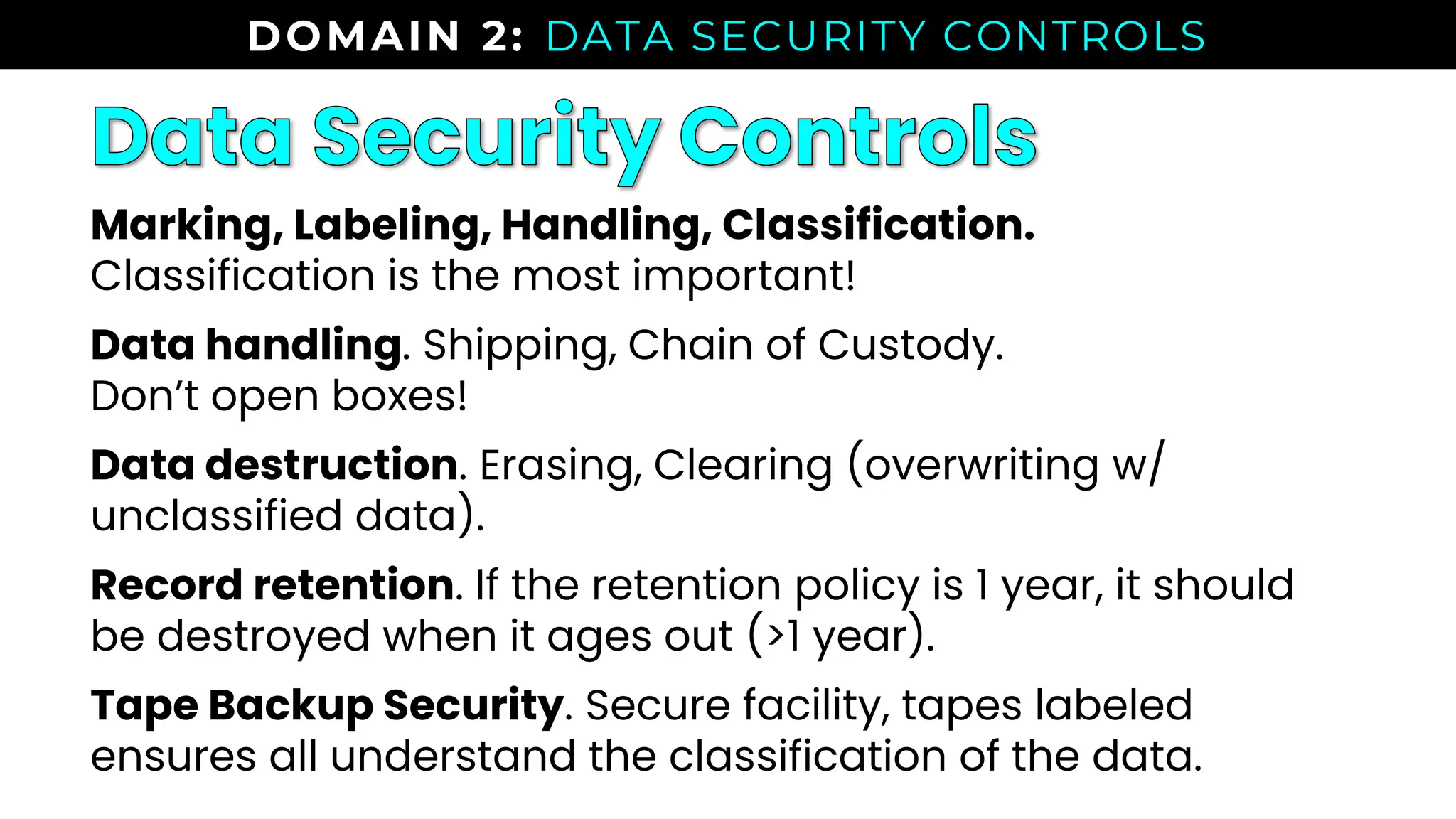 CISSP-2022 Domain 2 certification handout | PPT CISSP-2022 Domain 2 certification handout | PPT