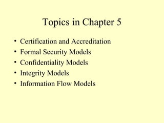 Cissp chapter-05ppt178 | PPT