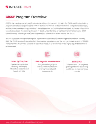 CISSP _Course _Description and course overview | PDF
