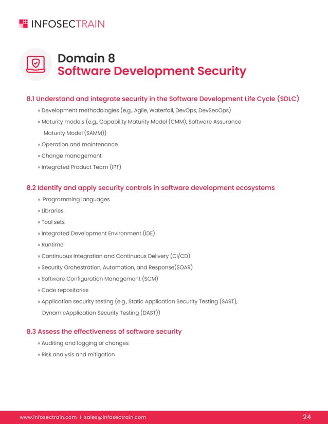 cissp-course content.pdf & cissp description | PDF