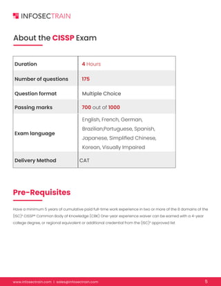 cissp-course content.pdf & cissp description | PDF