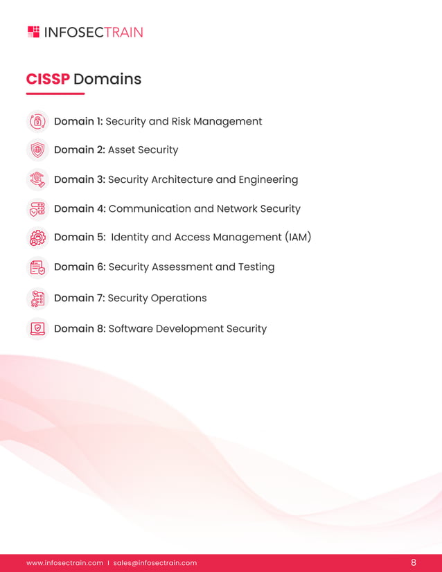 cissp-course content.pdf & cissp description | PDF