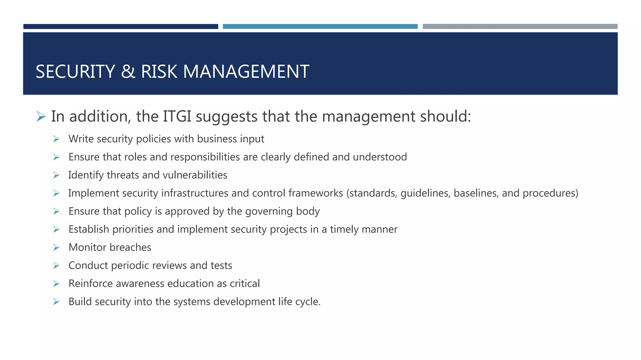 Cissp- Security and Risk Management | PPTX