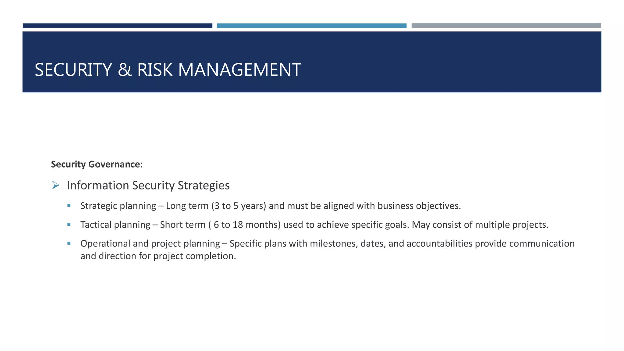 Cissp- Security and Risk Management | PPTX