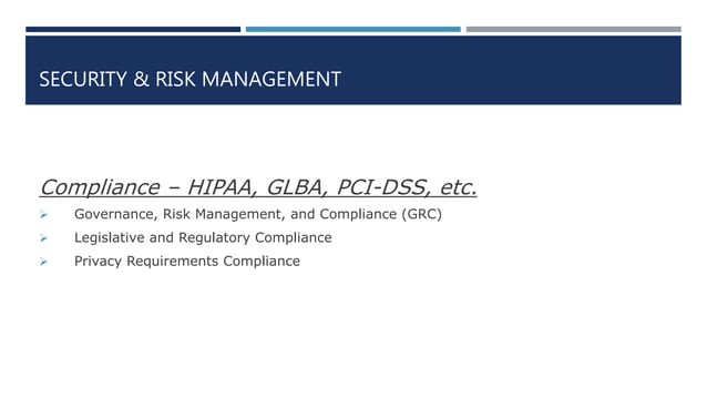 Cissp- Security and Risk Management | PPTX | Computing | Technology ...