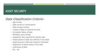 CISSP Certification-Asset Security | PPTX