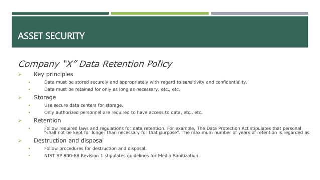 CISSP Certification-Asset Security | PPTX | Databases | Computer Software and Applications