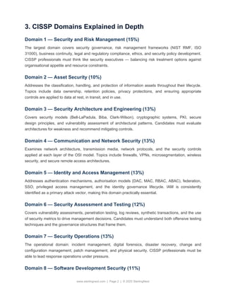 CISSP Certification Guide: Advanced Cybersecurity and Information ...