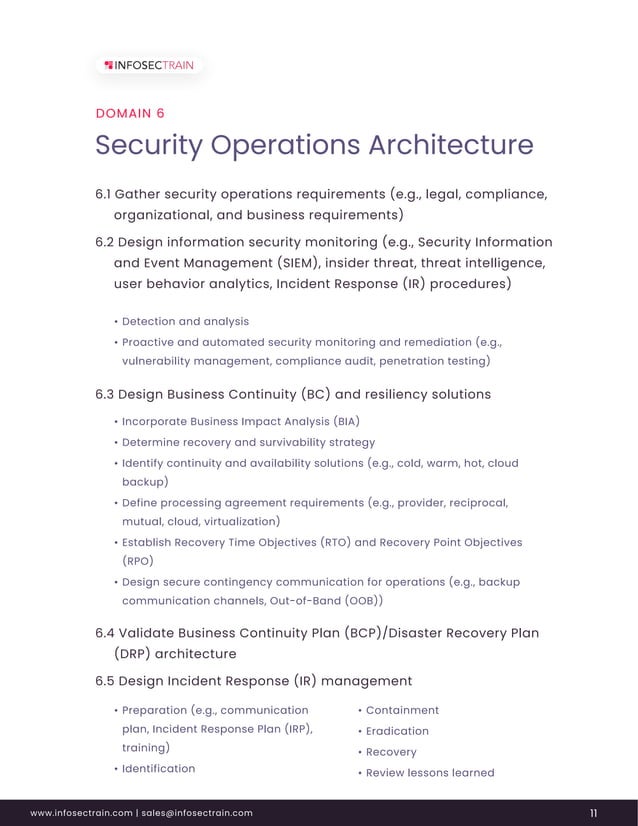 Explore the comprehensive CISSP Certification Course syllabus with ...
