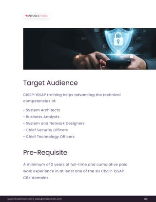 Explore the comprehensive CISSP Certification Course syllabus with InfosecTrain's | PDF