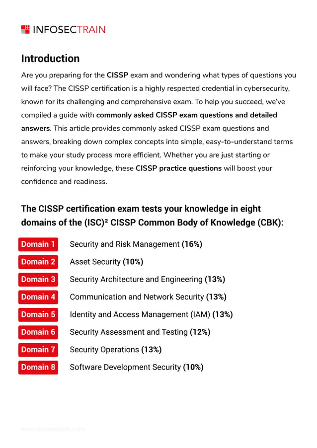 CISSP Exam Practice Questions Domain 1 to 4.pdf