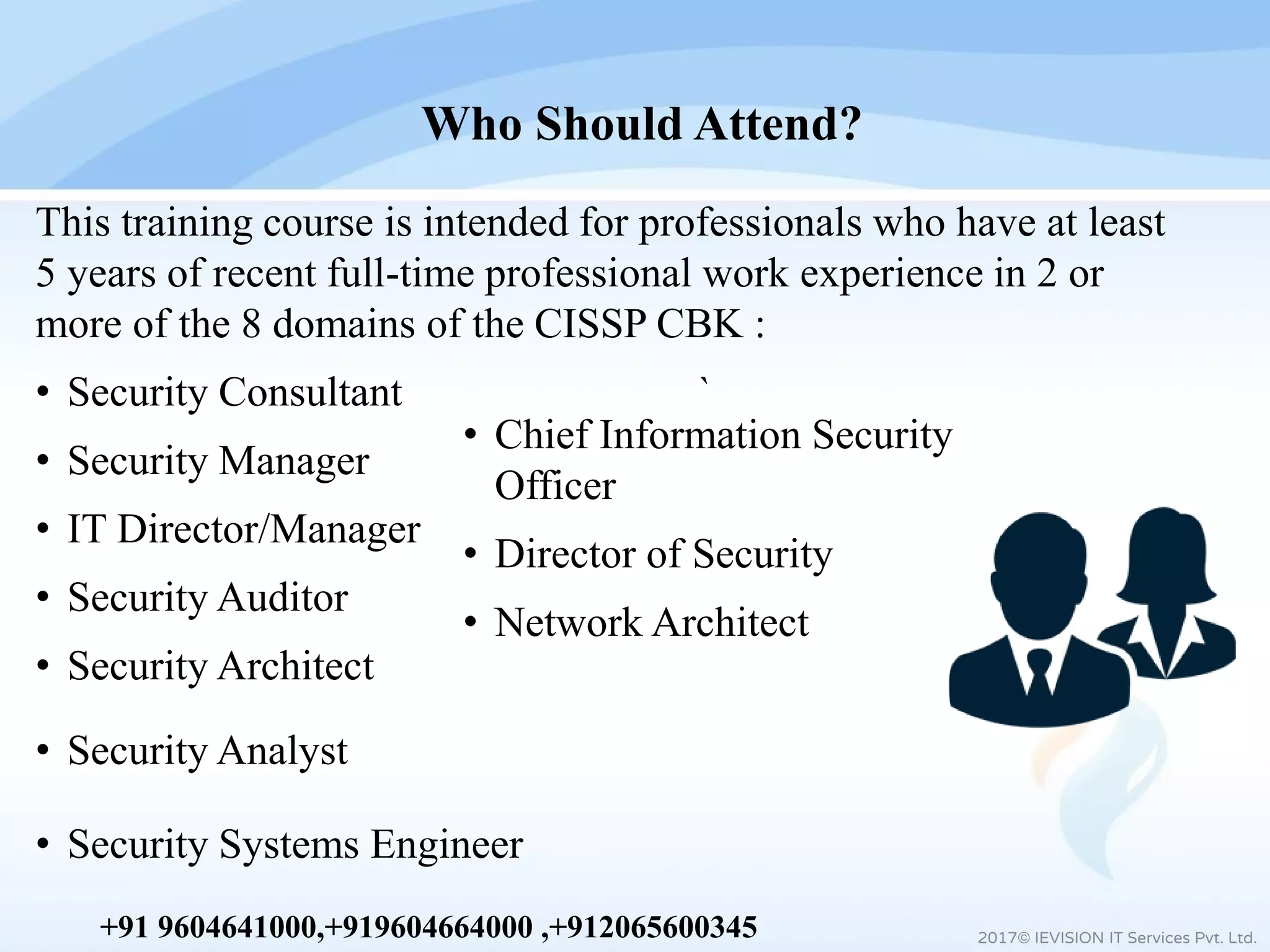Cissp Training |IEVISION | PPT