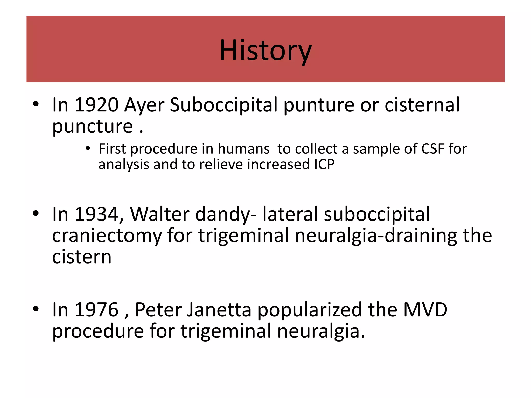 Cisterns of brain and its contents along with its classification and ...