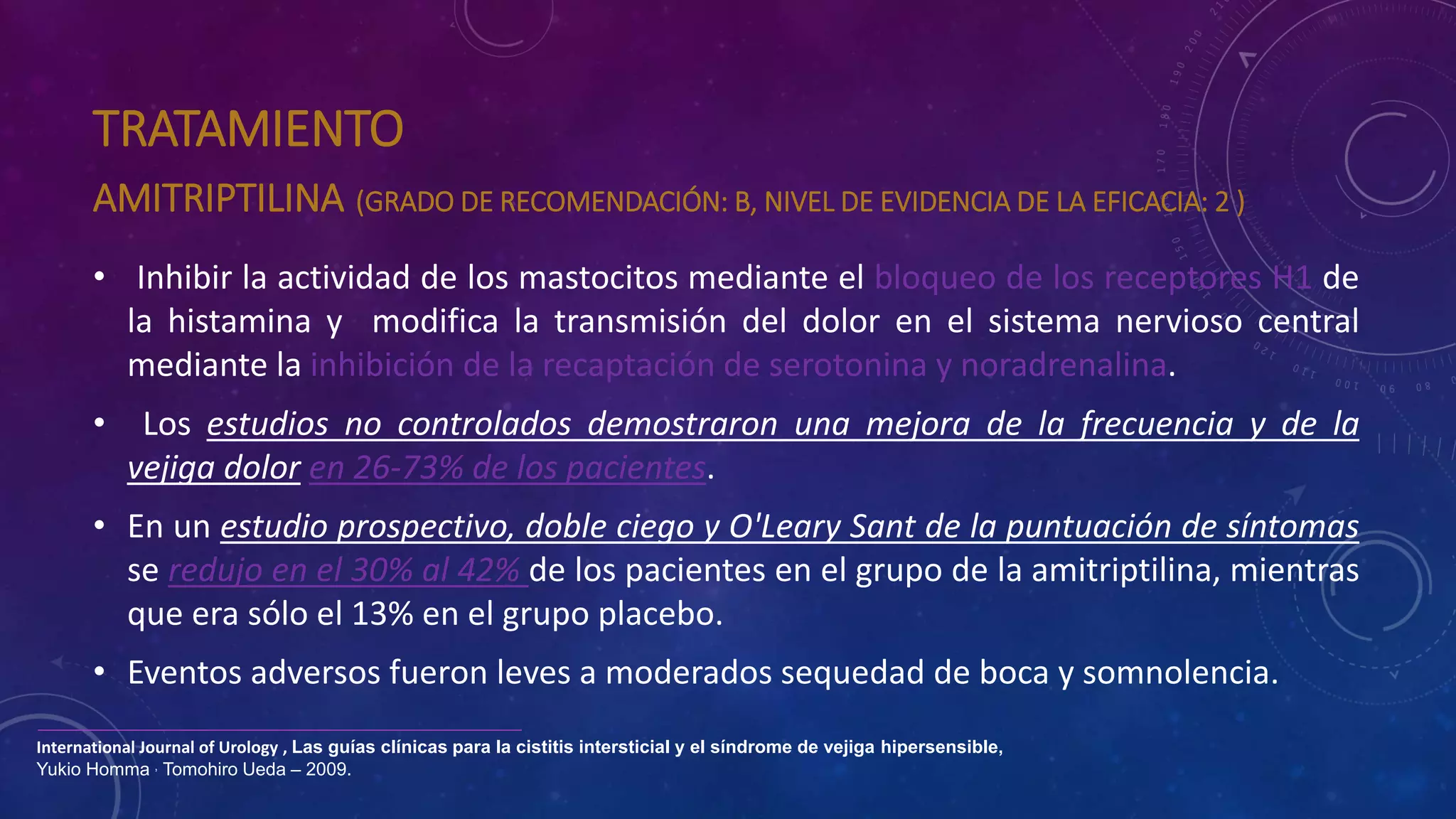 Cistitis Intersticial, 2015 | PPTX