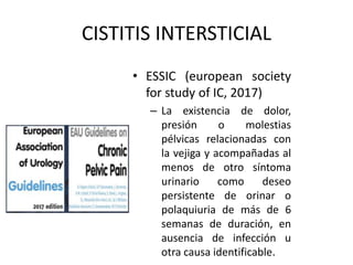 CISTITIS INTERSTICIAL UNFV.pptx