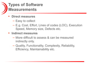 Project Matrix and Measuring S/W | PPT