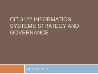 CIT 3122 IS Governance Lecture 3.pptx