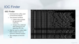 IOCs for modern threat landscape-slideshare | PPTX