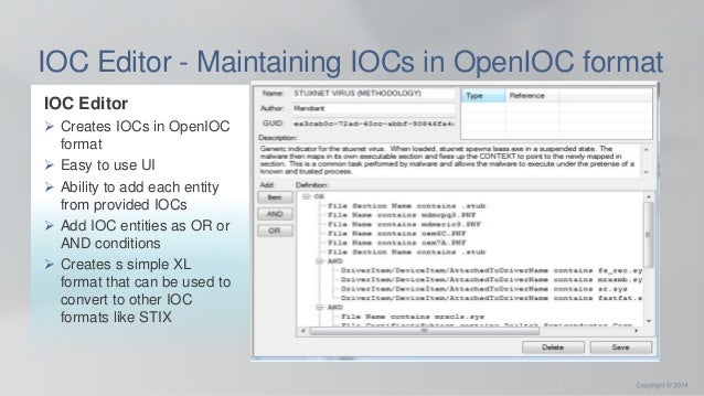 IOCs for modern threat landscape-slideshare