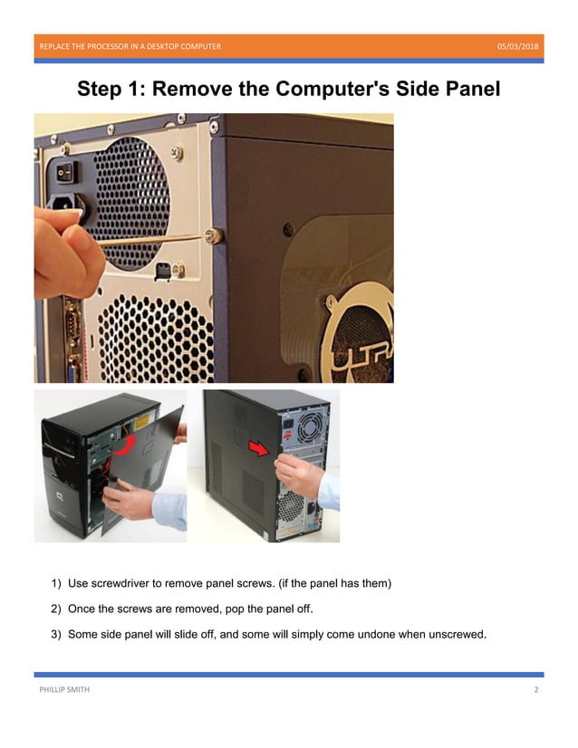 How to replace processor | PDF