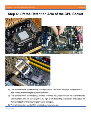 How to replace processor | PDF