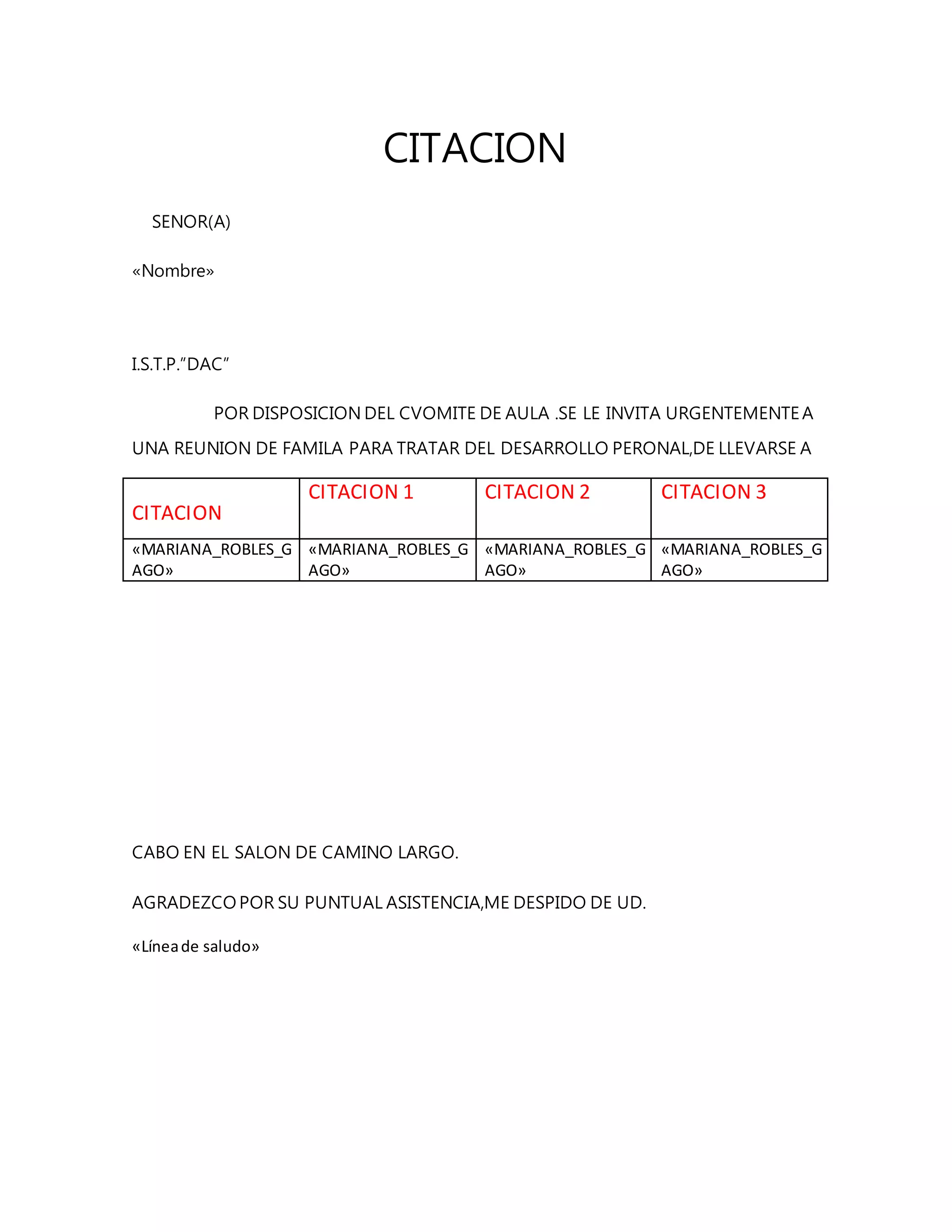 Citacion de gerly | DOCX