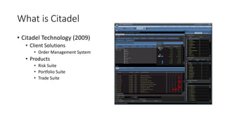 Citadel - Joyce Zhang | PPT