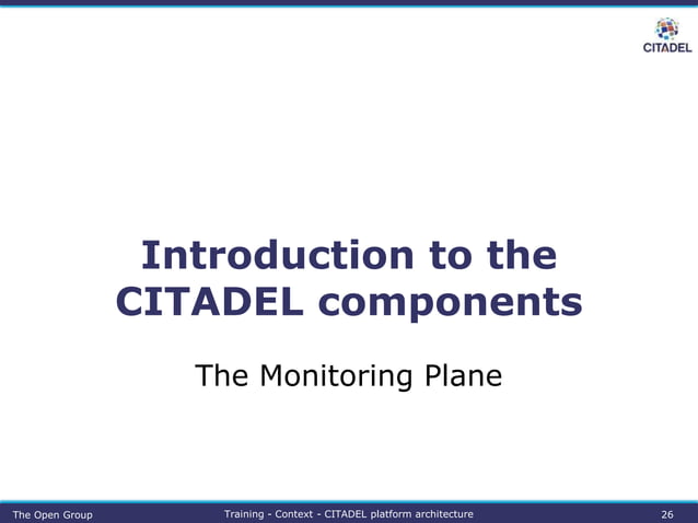 Citadel Platform Architecture | PPT