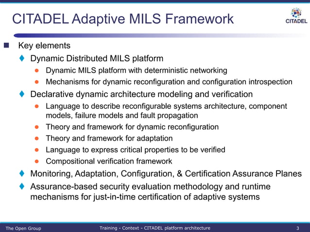 Citadel Platform Architecture | PPT