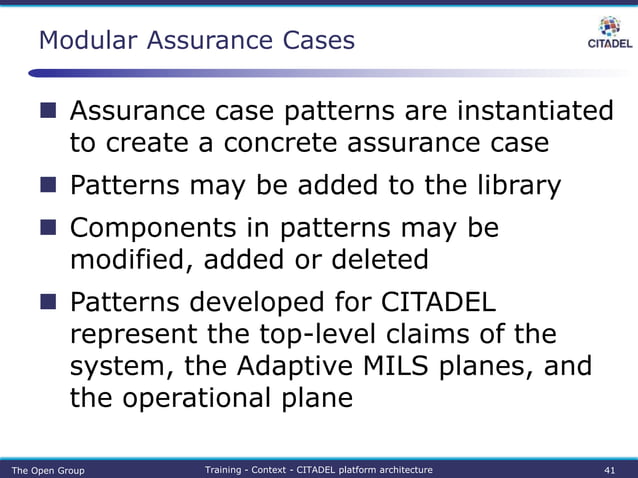 Citadel Platform Architecture | PPT