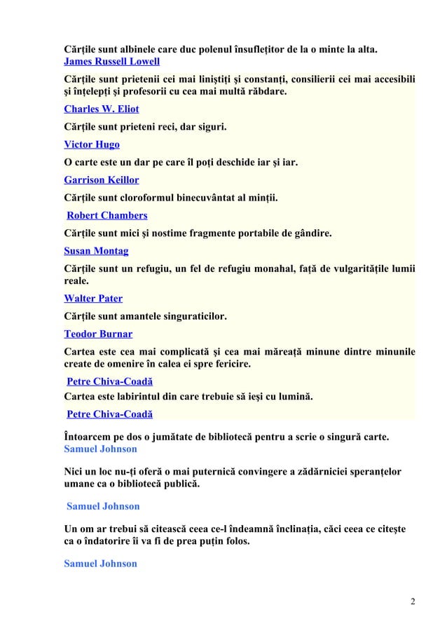 Citate carti | PDF | Free Download