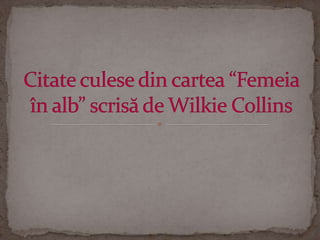 Citate culese din cartea | PPTX