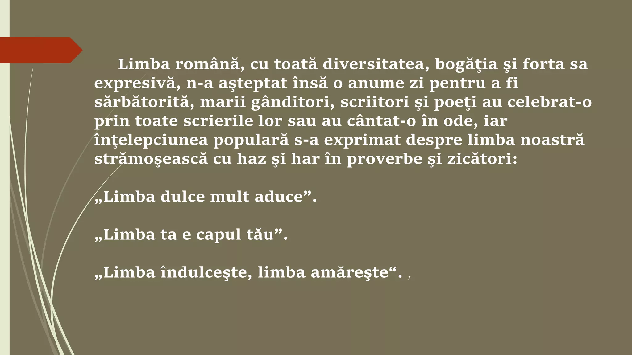 Citate despre limba maternă | PDF