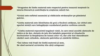 Citate despre limba maternă | PDF
