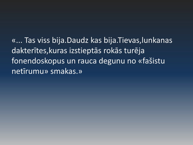 Citati no gundegas repšes romana «ugunszīme» | PPT