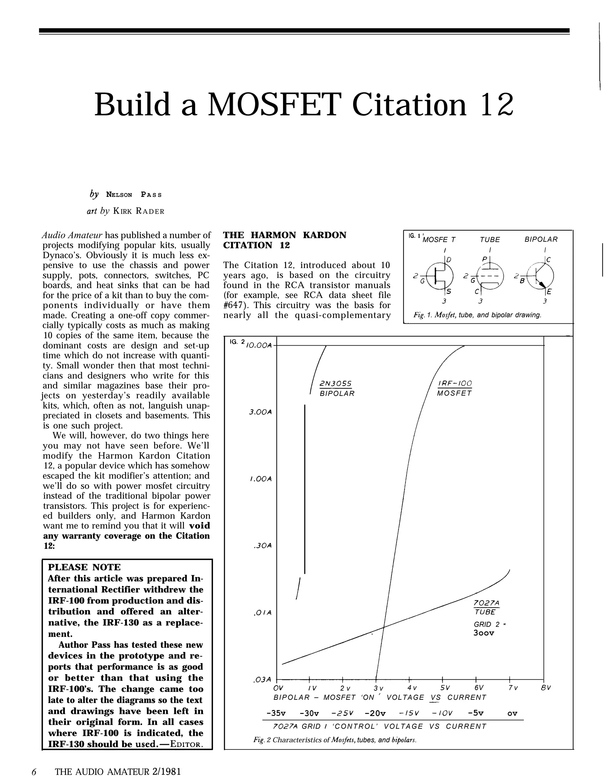 Citation clone amplifier | PDF