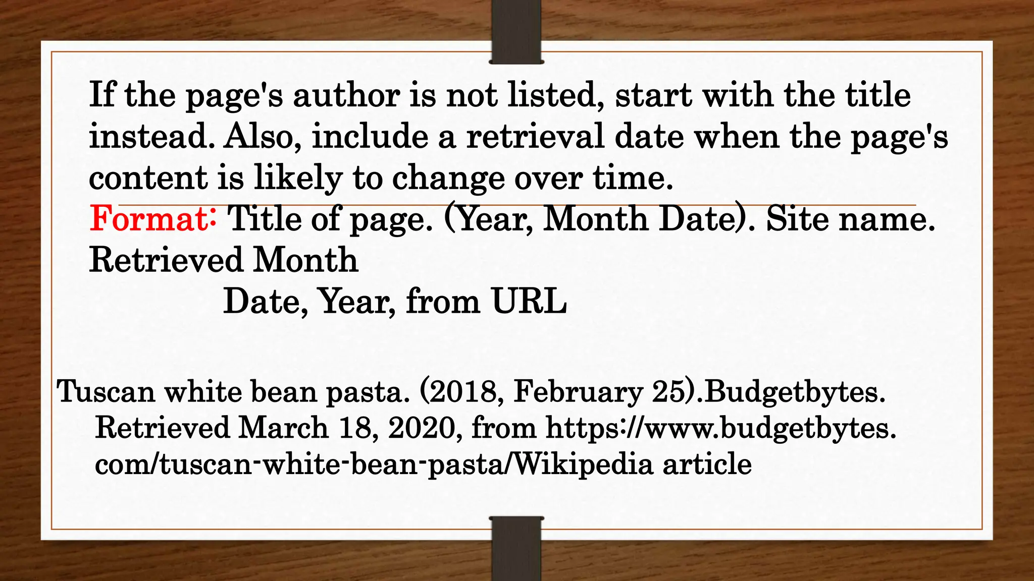 Language Lesson on Citation Quarter four | PPT