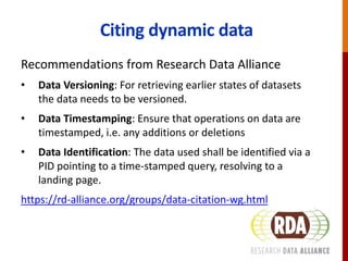 data citation | PPTX