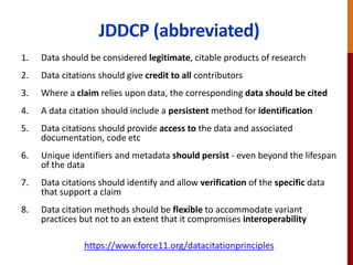 data citation | PPTX