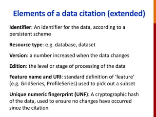 data citation | PPTX