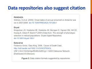 data citation | PPTX