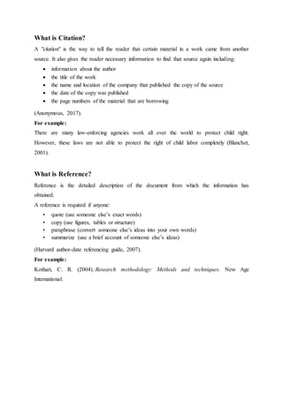 Citation and references | DOCX