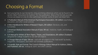 Citation and references | PPT