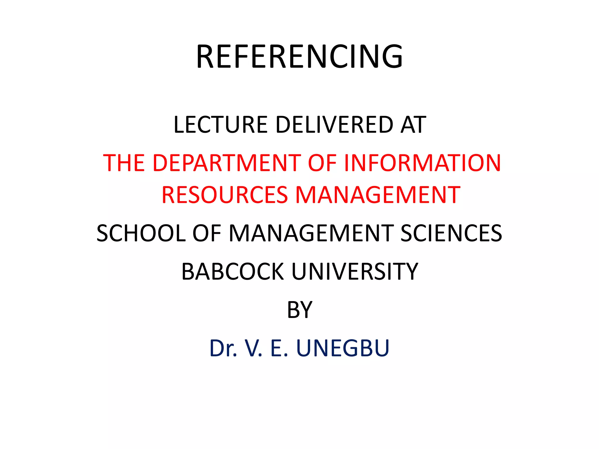 Citation and Referencing.ppt