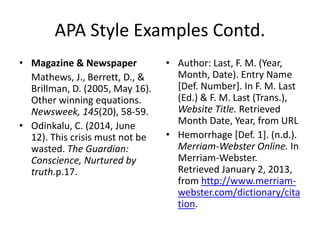 Citation and Referencing.ppt