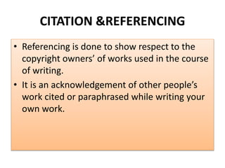 Citation and Referencing.ppt