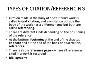Citation and Referencing.ppt