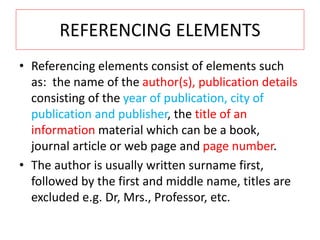 Citation and Referencing.ppt